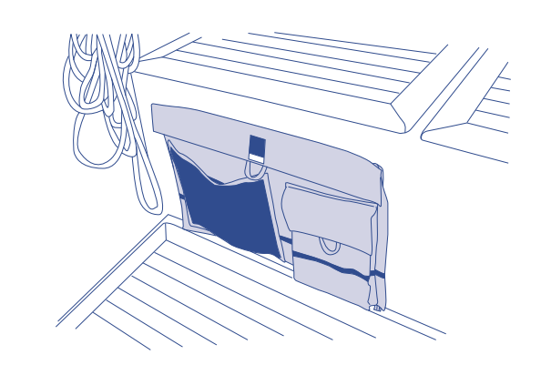 COCKPIT BAGS - Blue Performance